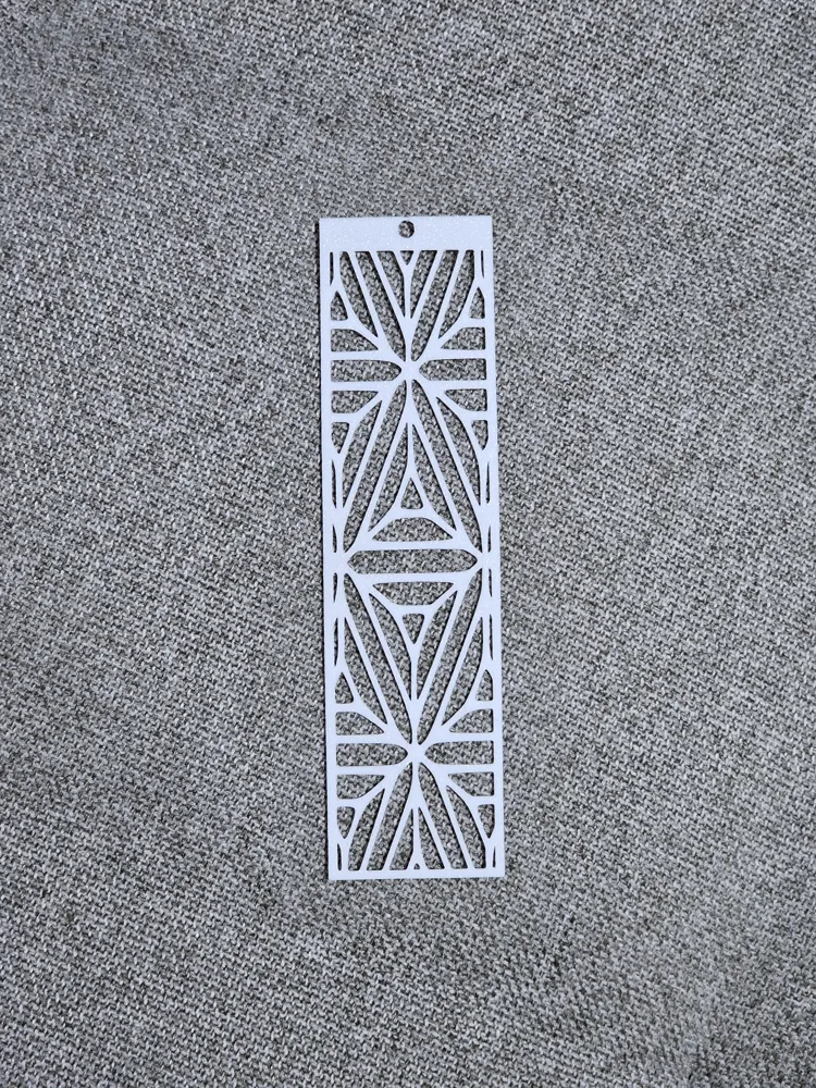 Bookmark 1-Geometric Pattern - Free 3D Print Model - MakerWorld