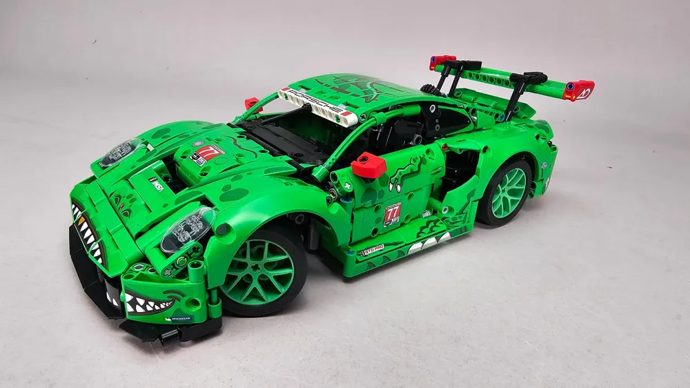 Mattoncino Porsche 911 GT3 R REXY AO Racing Wheels - Modello di stampa ...