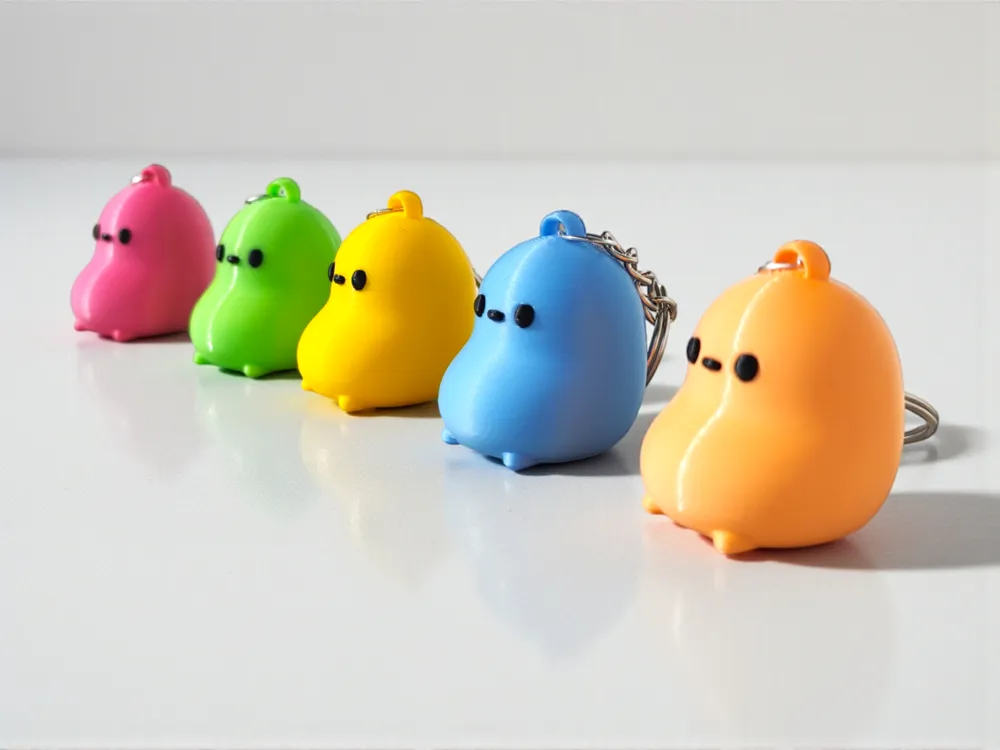 Cute Chubby Potato – Colorful Mini Characters - Free 3D Print Model ...
