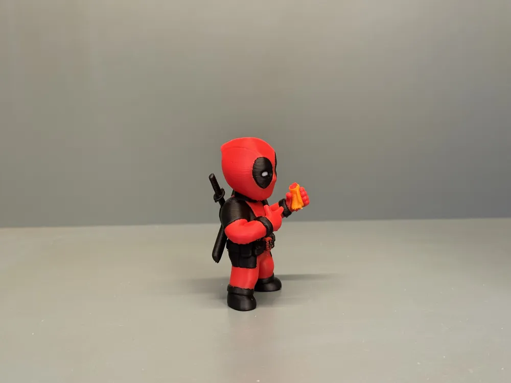 Deadpool chimichanga tiempo 3D Chibi - Modelo de impresión 3D gratuito ...