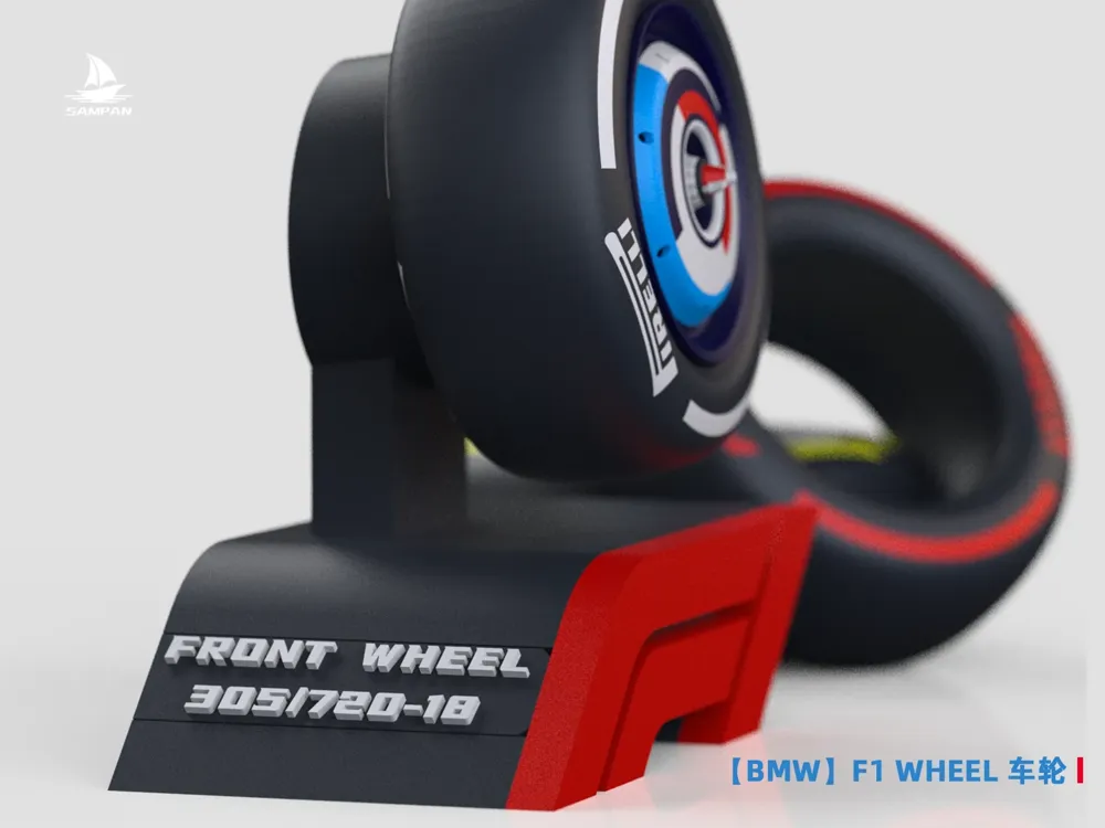 F1 Wheel – Rim and Tire Display by SAMPAN棱界复刻 MakerWorld: Download Free ...
