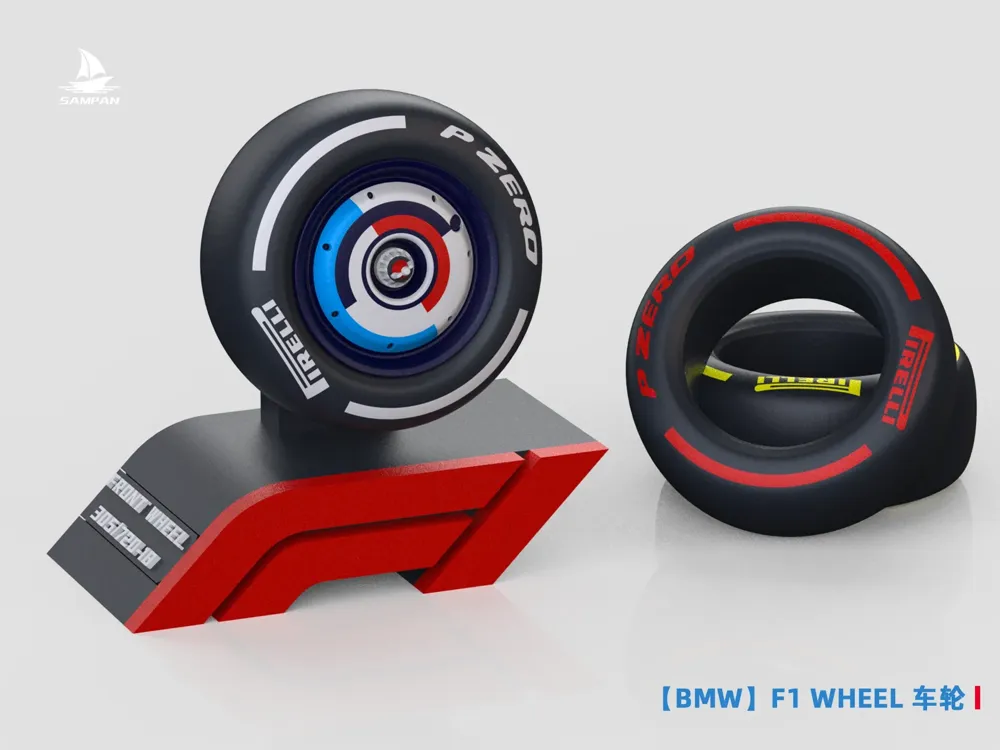 F1 Wheel – Rim and Tire Display by SAMPAN棱界复刻 MakerWorld: Download Free ...
