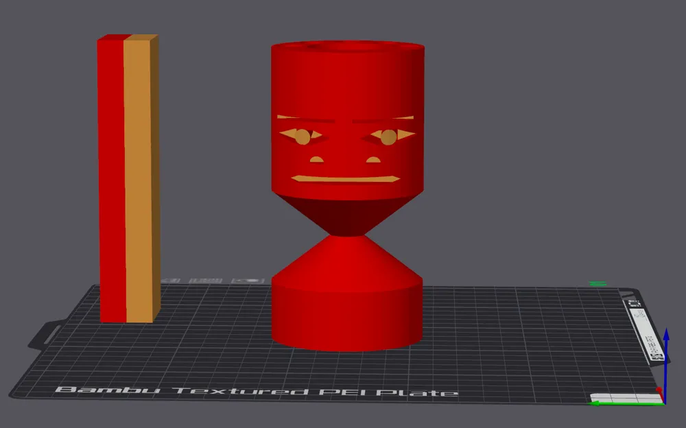 Tron MCP Pen/Pencil/Paperclip Holder by Maker Dave - MakerWorld