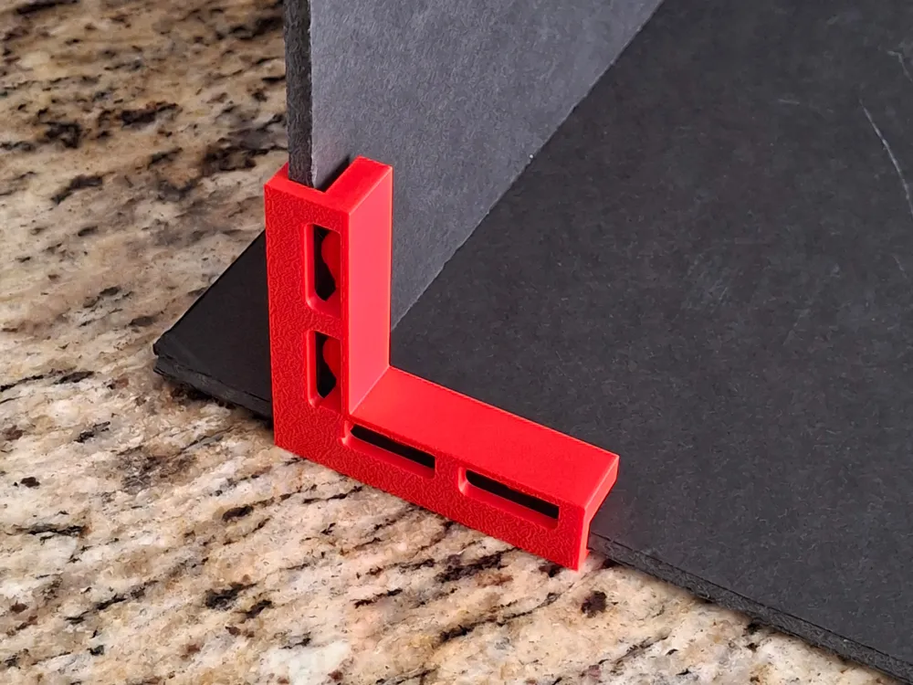 Adjustable L-Shaped Backdrop Foam Board Bracket - Free 3D Print Model ...