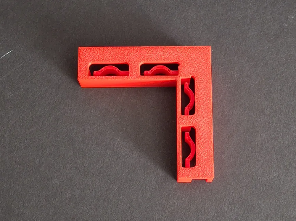 Adjustable L-Shaped Backdrop Foam Board Bracket - Free 3D Print Model ...