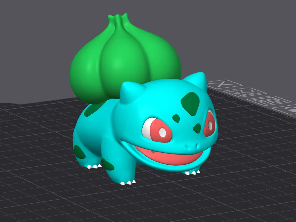 #1 Bulbasaur 10x15x12cm - AMS multiple colors Remixed by Doomas3DVbk ...