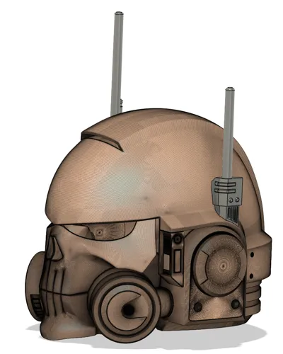 Space Marine Reiver Helmet antennas - addon by LK-Mashups MakerWorld ...