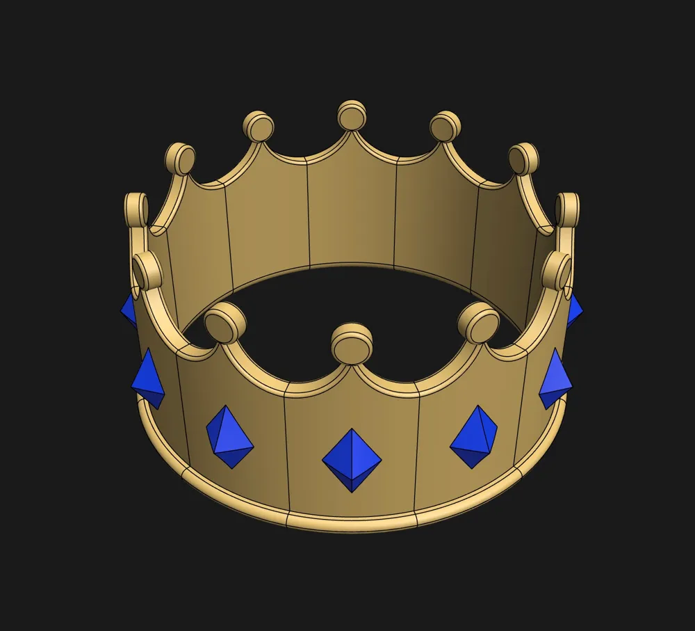King's Crown by 2bit - MakerWorld
