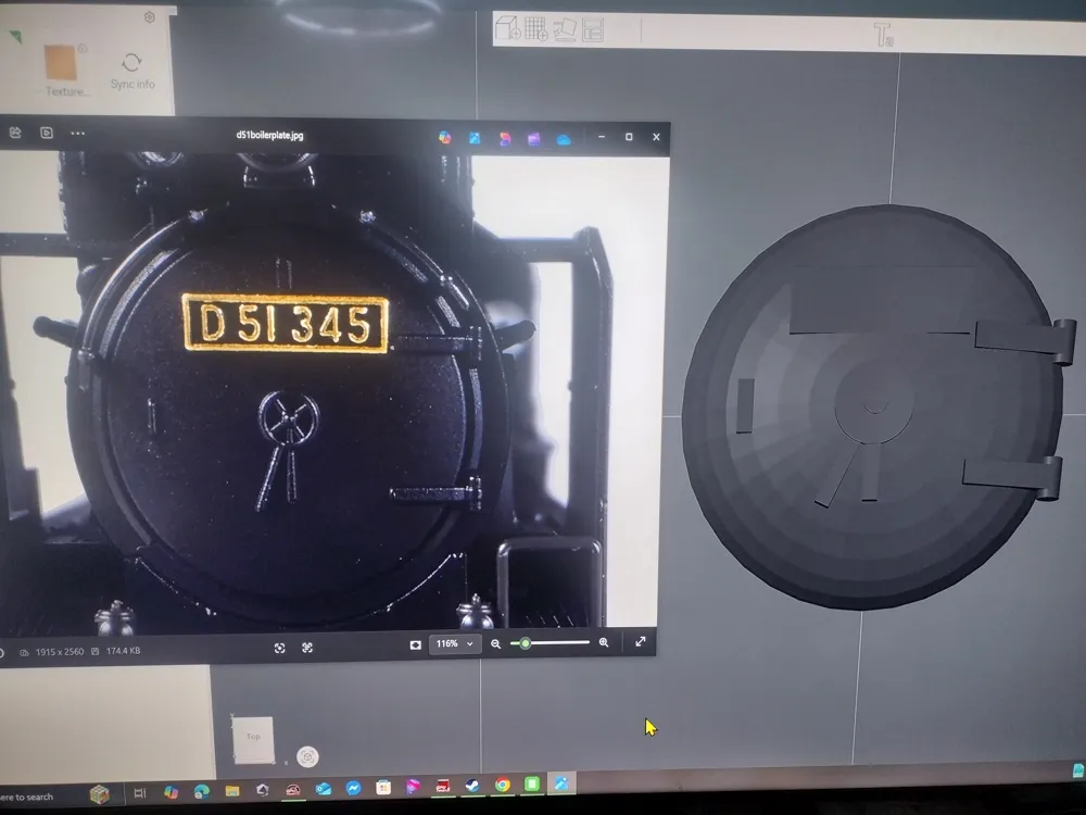 Kesselabdeckung/Platte KATO 2016-B D51 N-Spur – Kostenloses 3D ...