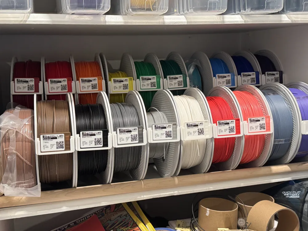 Filament Label Swatch Holder & Clip - Free 3D Print Model - MakerWorld