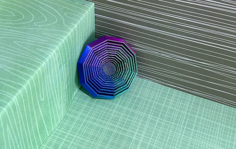 Decagon fidget - Free 3D Print Model - MakerWorld