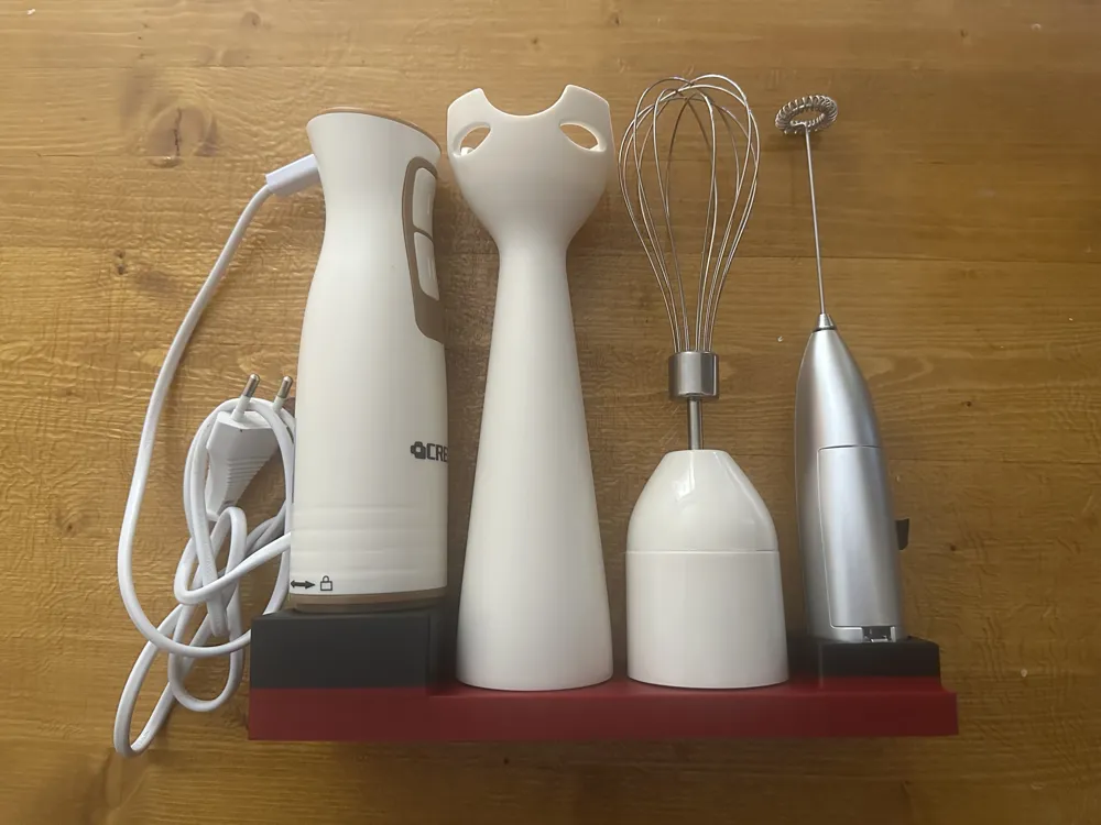 Immersion blender accessory holder - Free 3D Print Model - MakerWorld