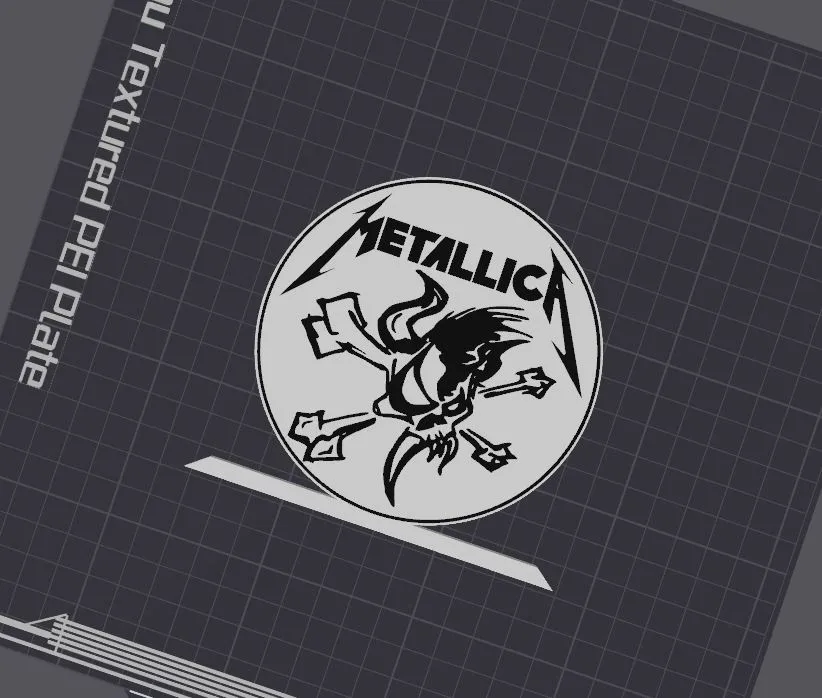 Metallica Logo by 5kyrunn3r - MakerWorld