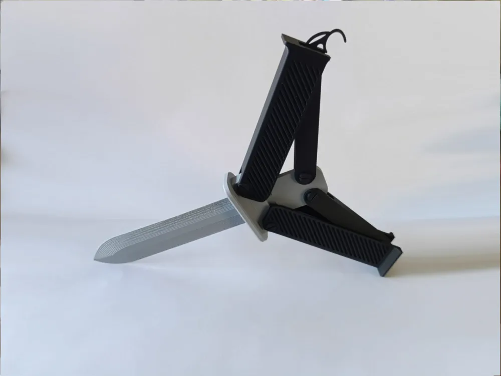 Pantographic fidget knife [CUSTOMIZABLE] by Eloy3D MakerWorld: Download ...