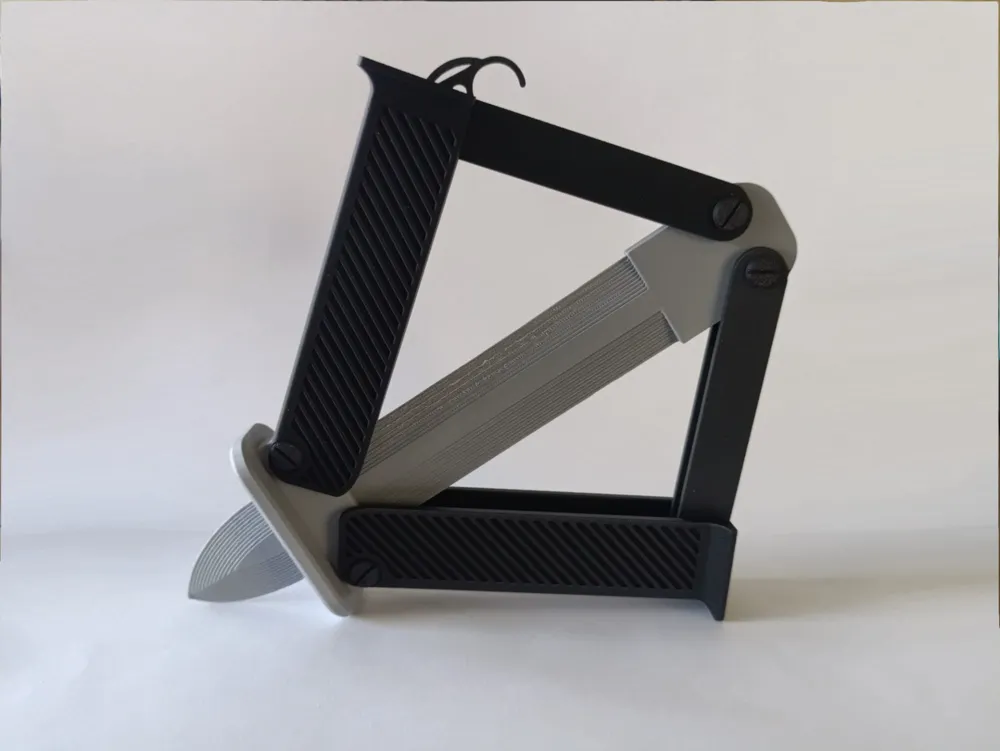 Pantographic fidget knife [CUSTOMIZABLE] by Eloy3D MakerWorld: Download ...