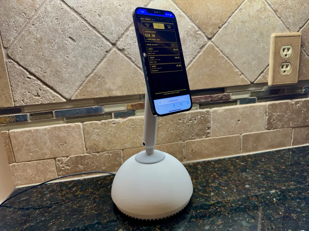 VaultQuest Home Terminal - Dome Edition - Free 3D Print Model - MakerWorld