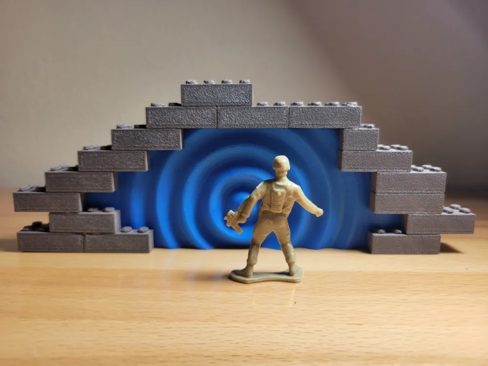 Army Men Portal by Sgt. Hawk MakerWorld: Download Free 3D Models