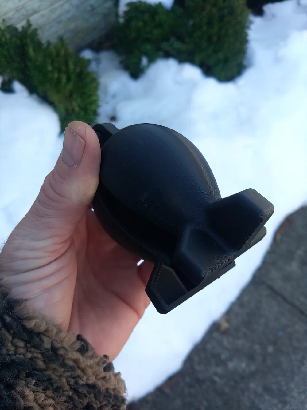 Schneeball Bombe MiniNuke Remixed by oneillMakerWorld: Download Free 3D ...