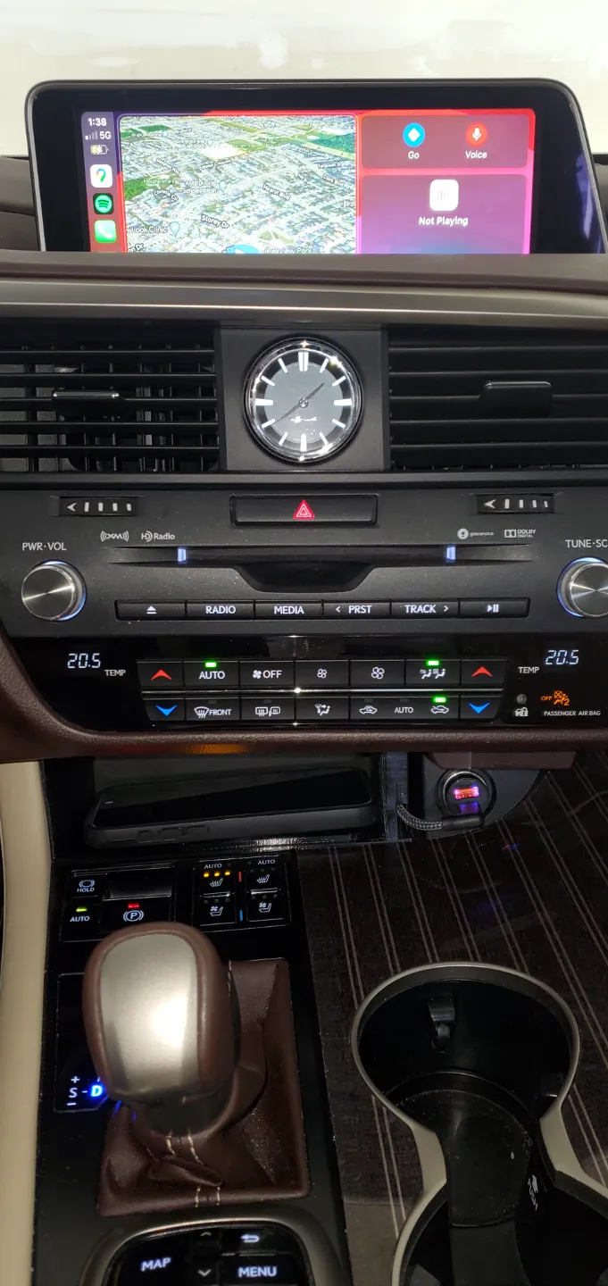 Lexus RX-350 2016-2022 wireless charger bed for apple magsafe phones ...