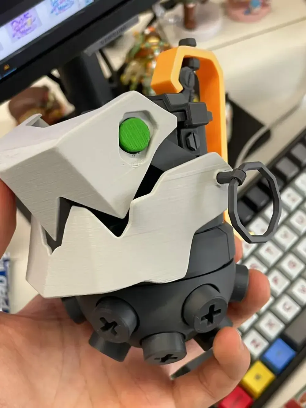 jinx chomper grenade arcane by Lantek MakerWorld: Download Free 3D Models