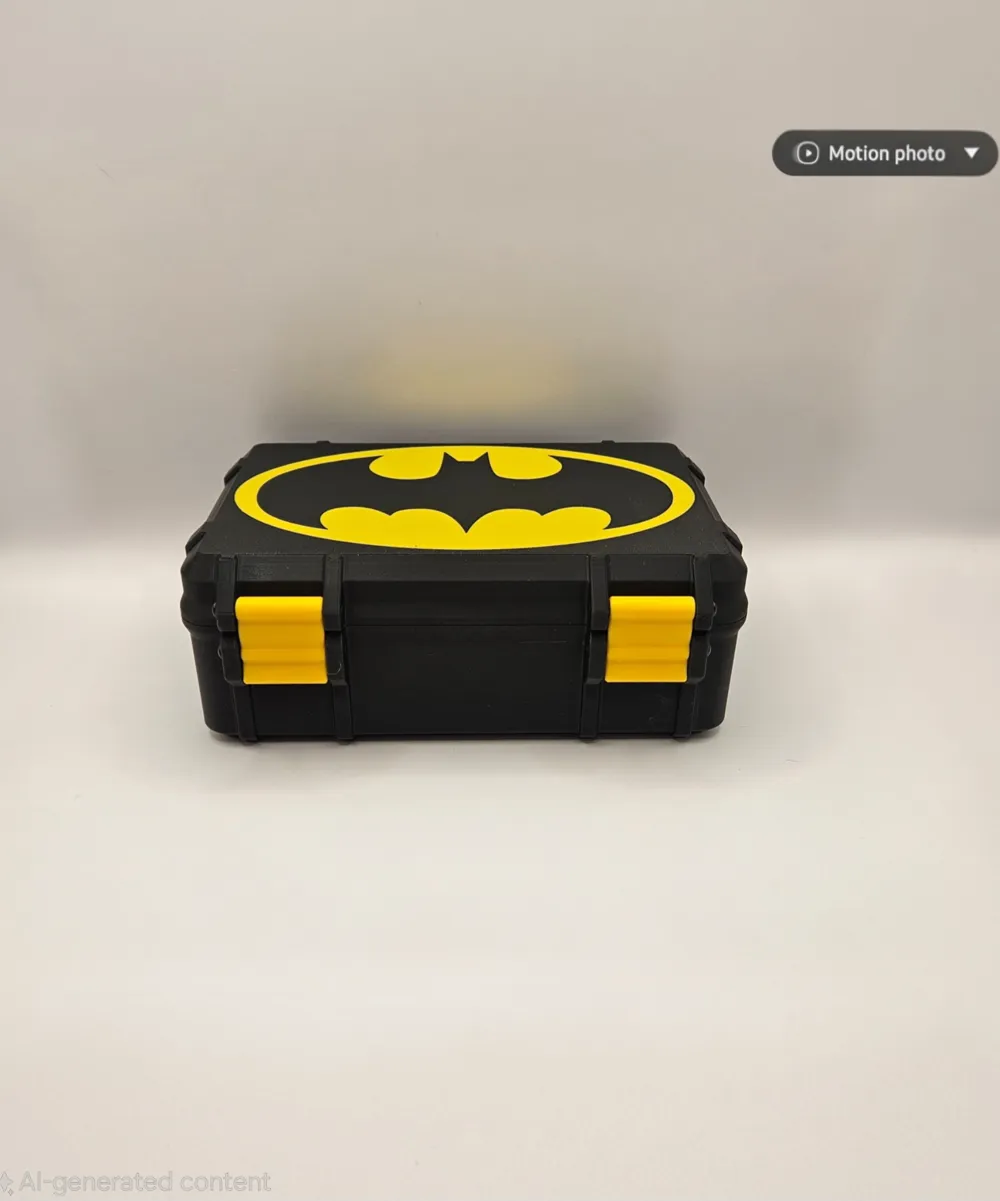 Batman Themed Rugged Box by p666buc MakerWorld: Download Free 3D Models