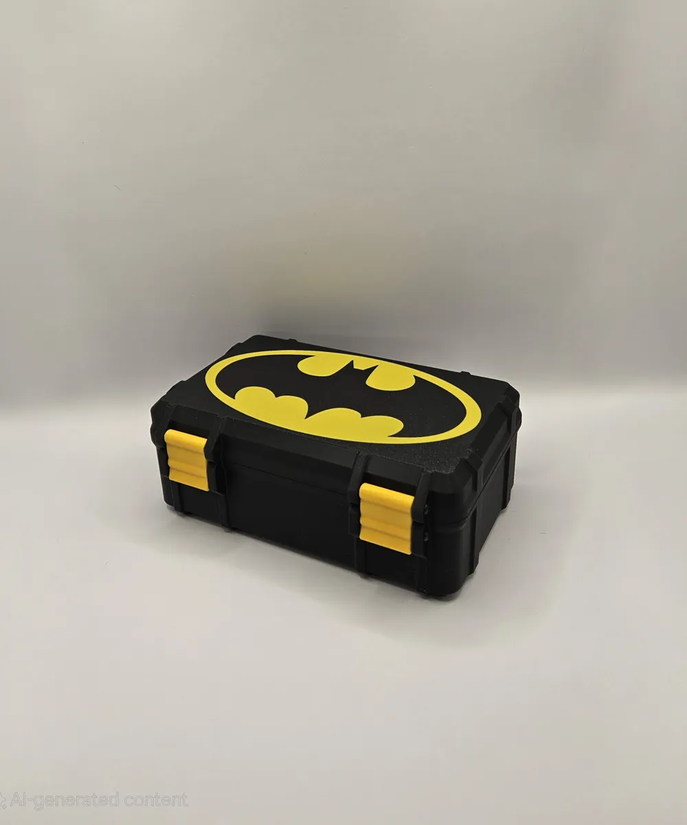 Batman Themed Rugged Box by p666buc MakerWorld: Download Free 3D Models