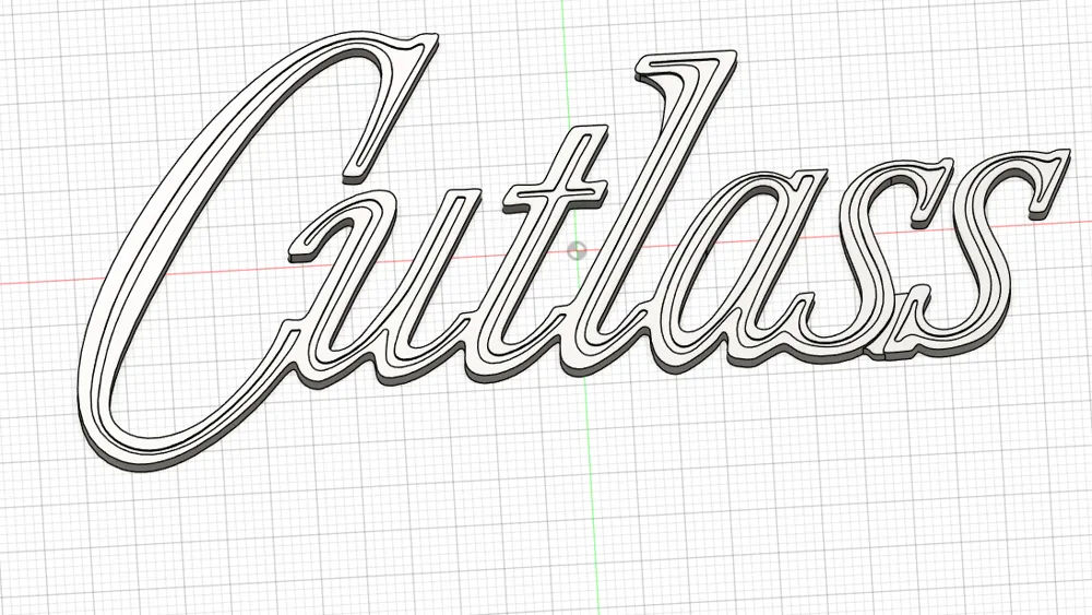 Cutlass Emblem by ahouston - MakerWorld