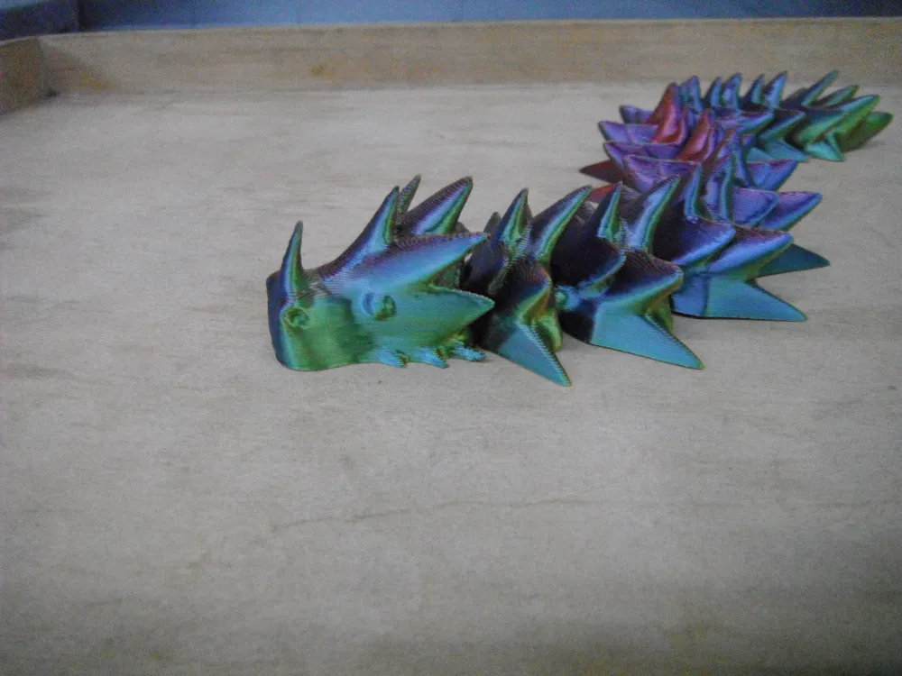 StarSpine Articulated Dragon. Free to sell! - Free 3D Print Model ...