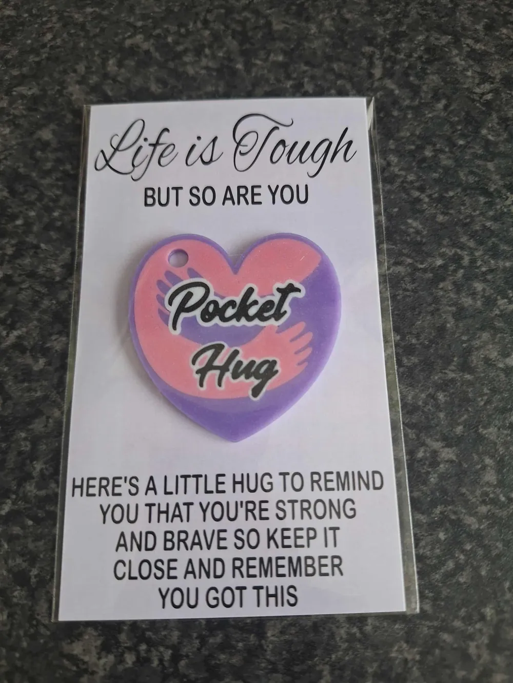 Pocket Hug keychain by petea4 MakerWorld: Download Free 3D Models