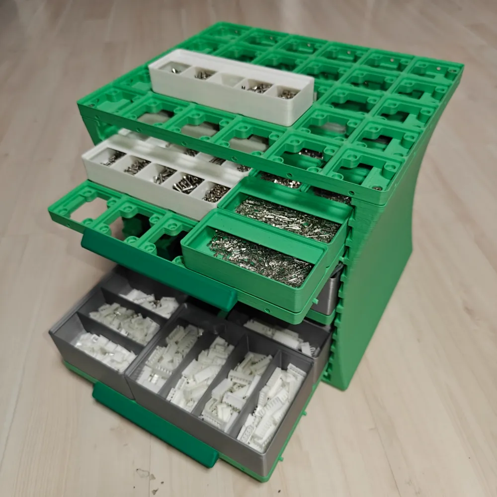 Gridfinity Base | Skelet | 5x5 | select2stertPrint - Free 3D Print ...