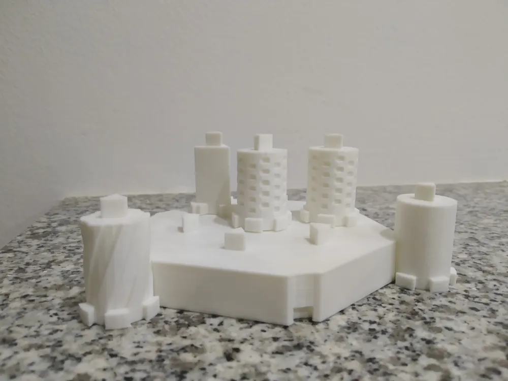 Modular Futuristic City Set by user_2216842784MakerWorld: Download Free ...