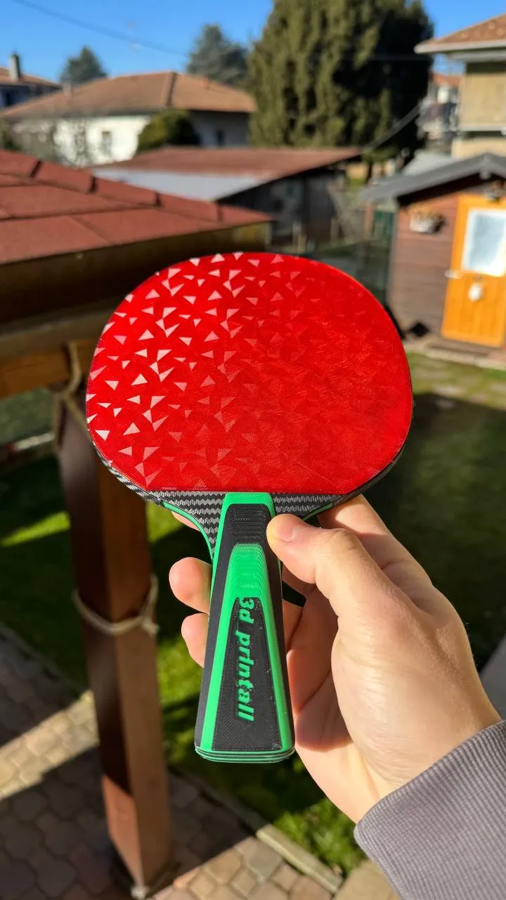 Fully 3D Printable Ping Pong Paddle by 3d_printall - MakerWorld