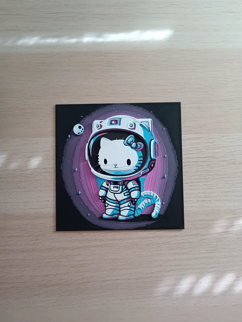 Hello Kitty Astronaut Hueforge by Atrus Design - MakerWorld