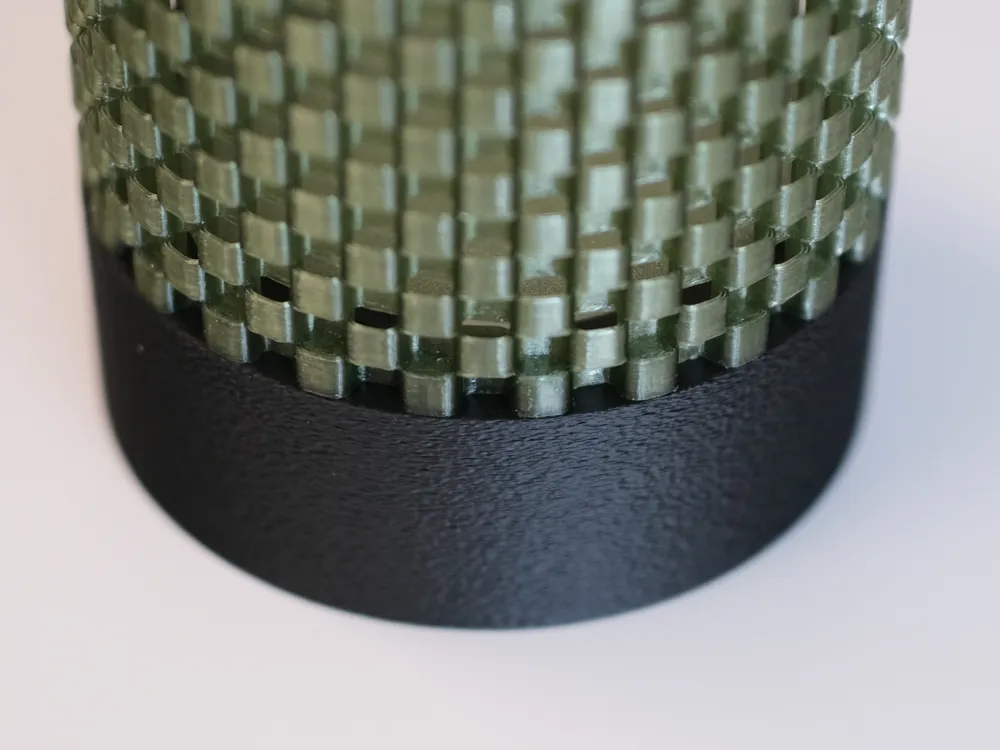 Modern Woven Lamp - Bambu Lab LED Kit 001 - Free 3D Print Model ...