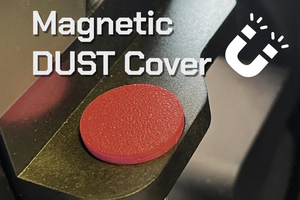 Magnetic Dust cover P1P - P1S - X1C by Industriee - MakerWorld