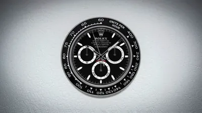 Rolex Daytona – Wall Clock - Free 3D Print Model - MakerWorld