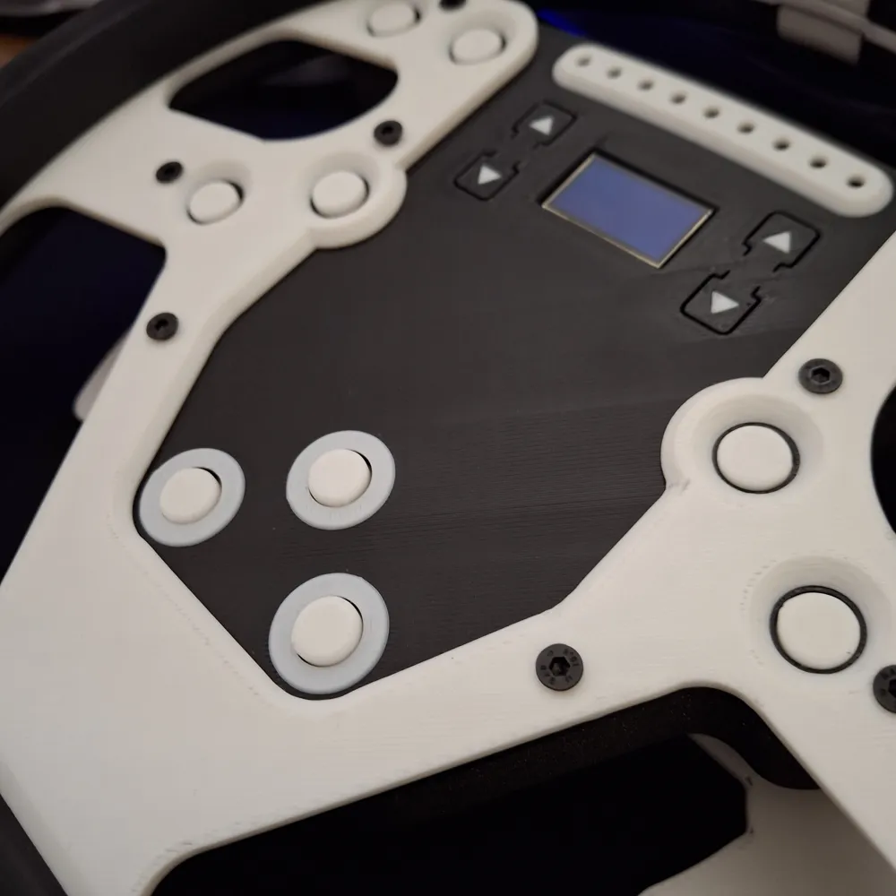 SIM Race PRO - Circular Wheel MOD - Free 3D Print Model - MakerWorld