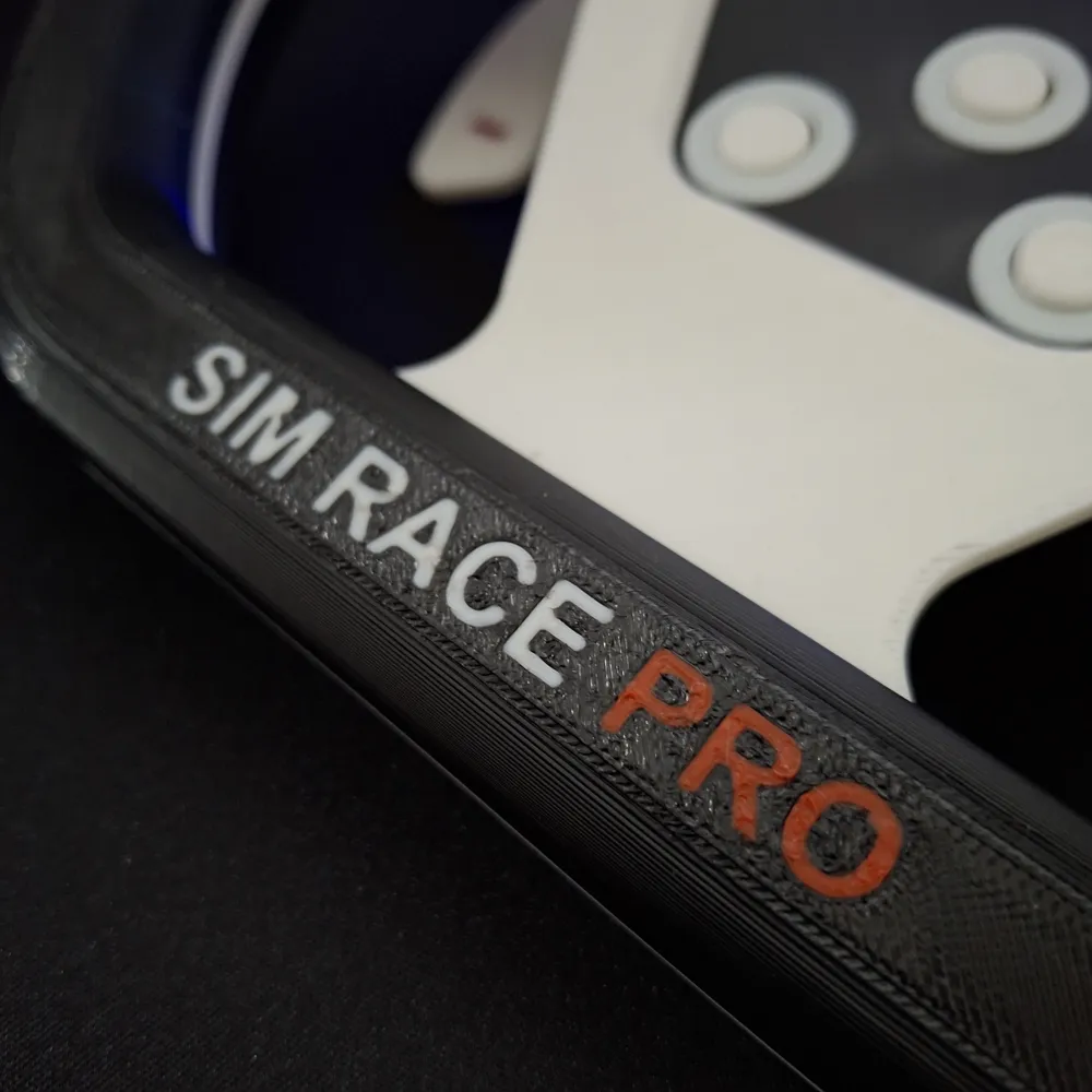 SIM Race PRO - Circular Wheel MOD - Free 3D Print Model - MakerWorld