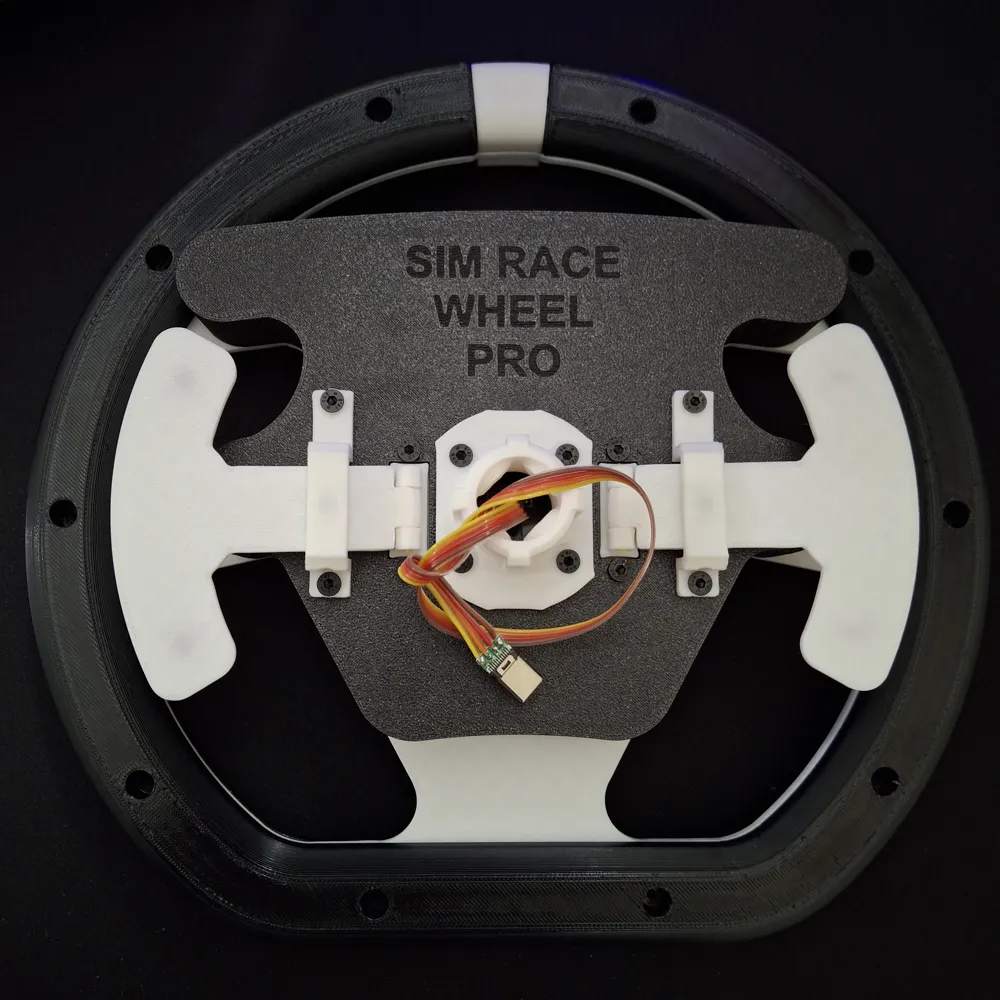 SIM Race PRO - Circular Wheel MOD - Free 3D Print Model - MakerWorld
