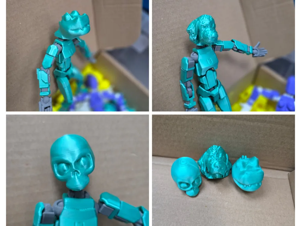 Dummy 13 heads by Mellie MakerWorld: Download Free 3D Models