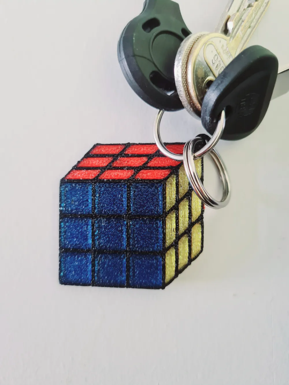 Rubik's Cube keychain by hE'S oNE ShoT!!! - MakerWorld