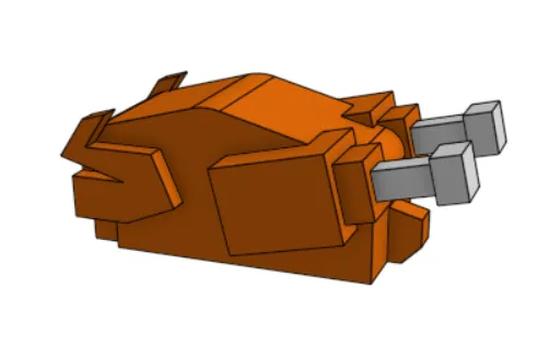 Steve's Lava Chicken - Free 3D Print Model - MakerWorld