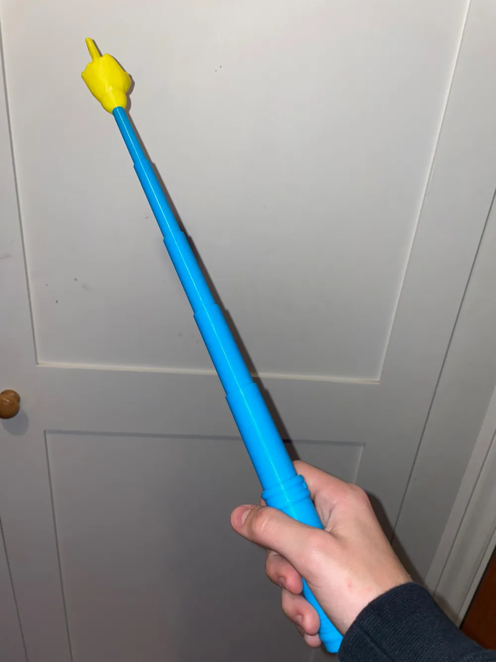 Middle Finger Saber collapsible/telescoping middle finger by Joe Wilson ...