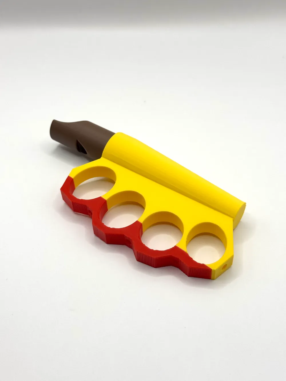 Knuckle Duster Whistle by PrintZag - MakerWorld