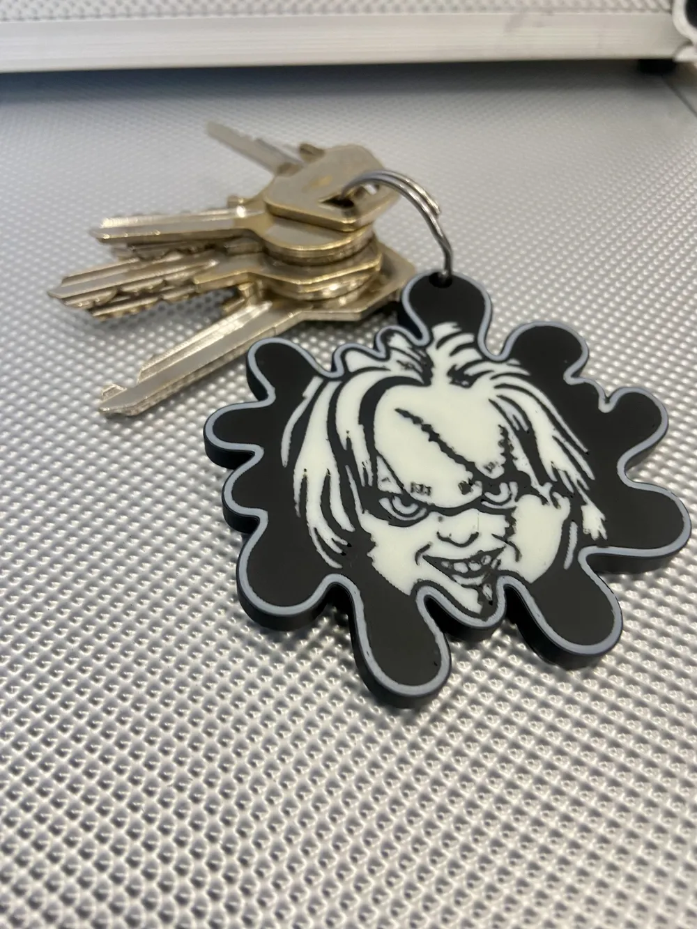 Freddy Krueger, Ghostface, Chucky, Jigsaw KEYCHAIN by GAF 3D MakerWorld ...