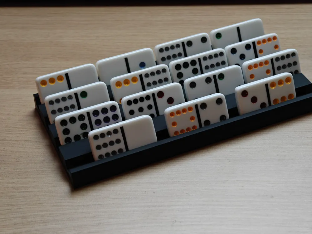 Mexican Train Domino Stand by Jop MakerWorld: Download Free 3D Models