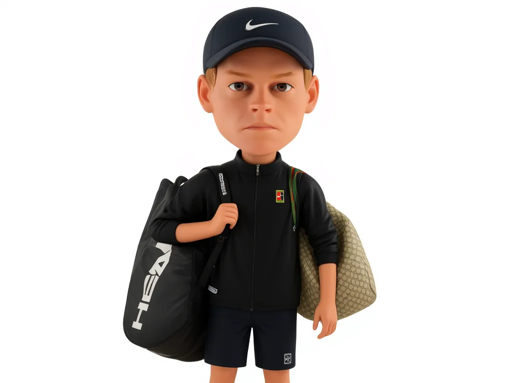 Jannik Sinner - Free 3D Print Model - MakerWorld