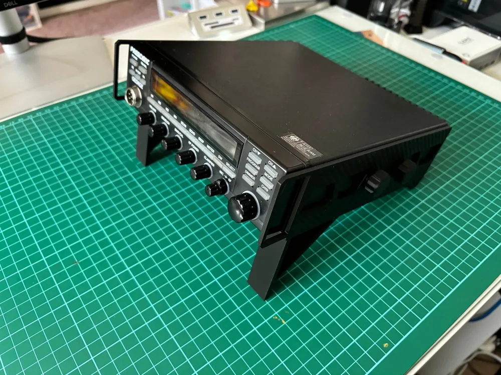 President George CB Radio Desk Stand - Free 3D Print Model - MakerWorld