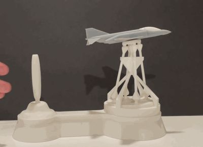 Jet Joystick - Free 3D Print Model - MakerWorld