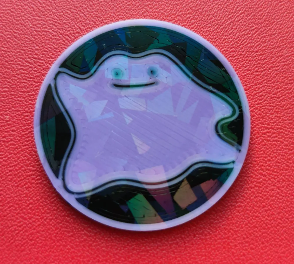 Ditto Coin - Pokemon TCG by Gamesdiscoverers - MakerWorld